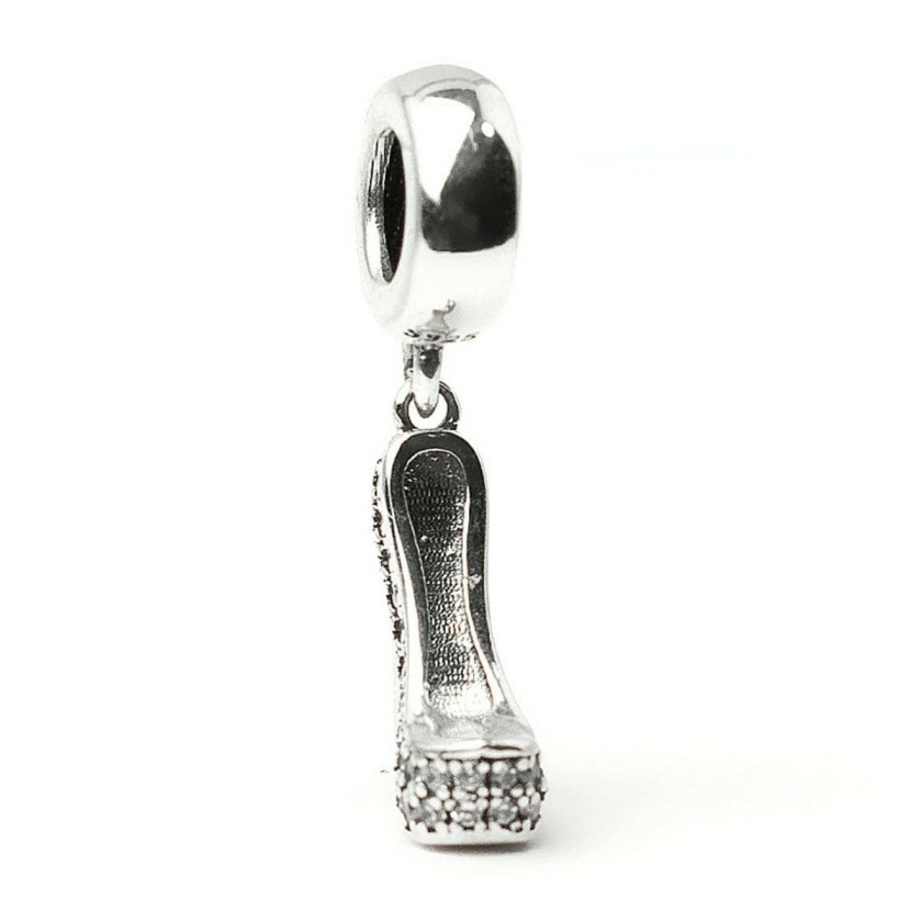 Berloque Charm Sapato Salto Alto - Prata 925 | Mundo Briller